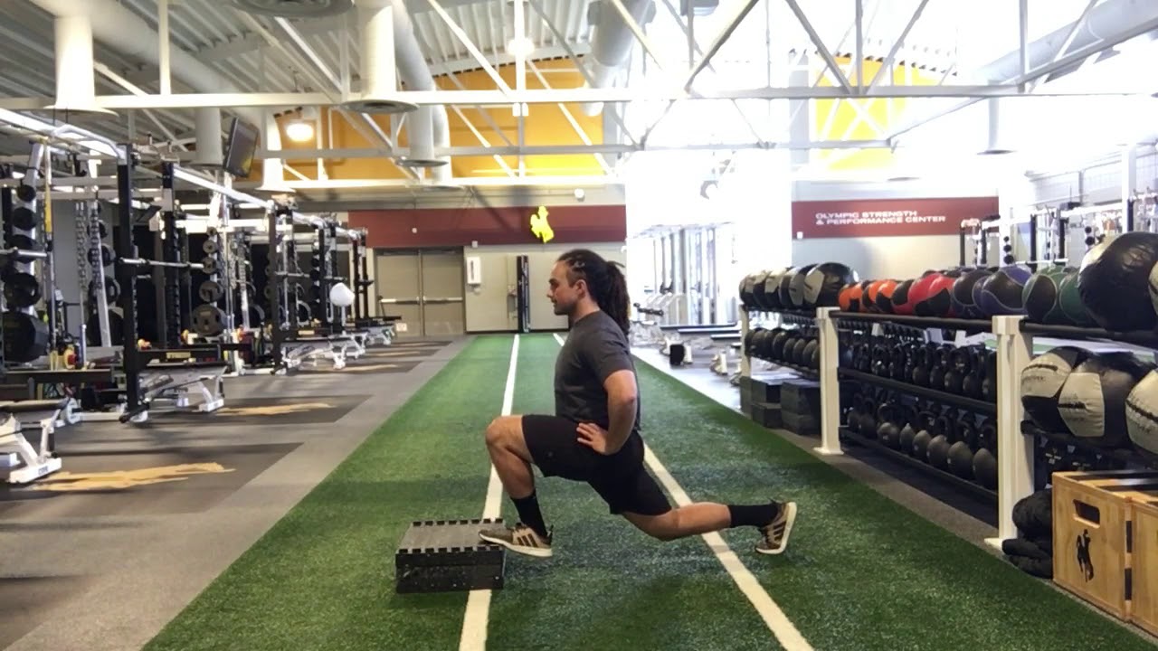 ISO - FFE Dorsiflexed Split Squat - YouTube