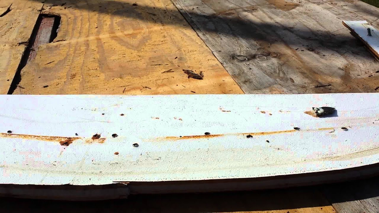 RV to flatbed conversion part 3 - YouTube