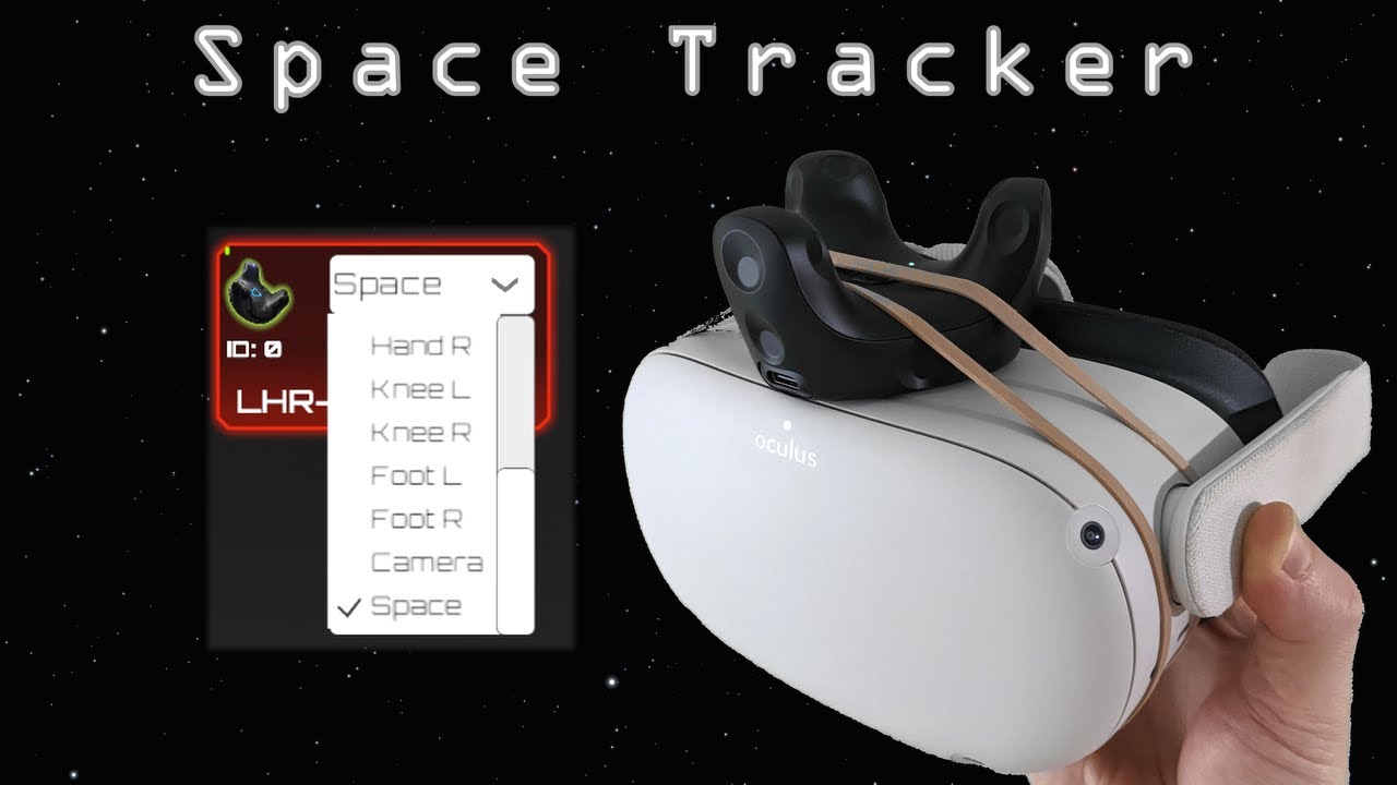Quest2 Space Calibrator for SteamVR body tracking. - YouTube