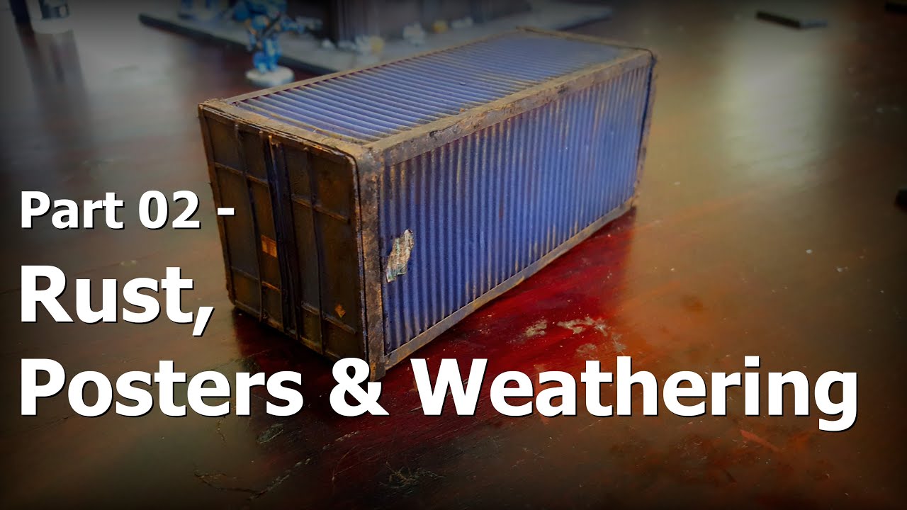 Add Rust, Weathering, Posters and Signs to Terrrain - Wargaming Terrain ...