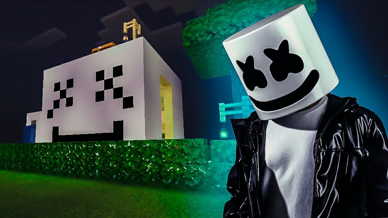 FIZ a MANSÃO do MARSHMELLO no MINECRAFT !!! - YouTube