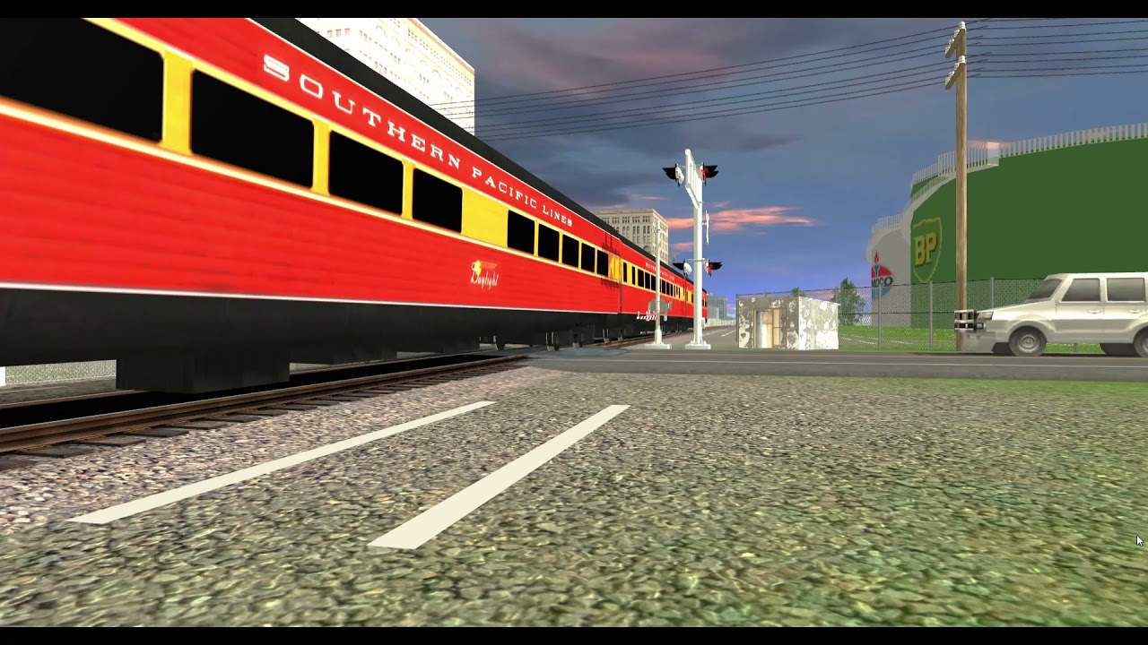 Trainz spotting SP 4449 - YouTube