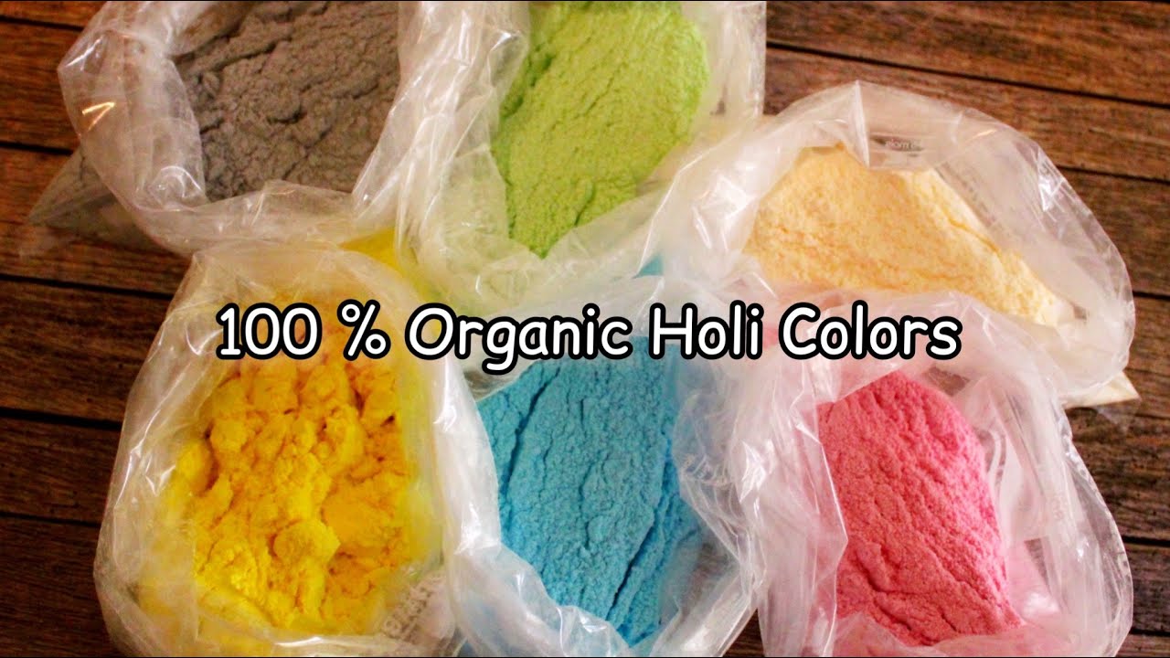 Natural Holi Colors / Eco friendly Organic Colors / DiY holi colors ...