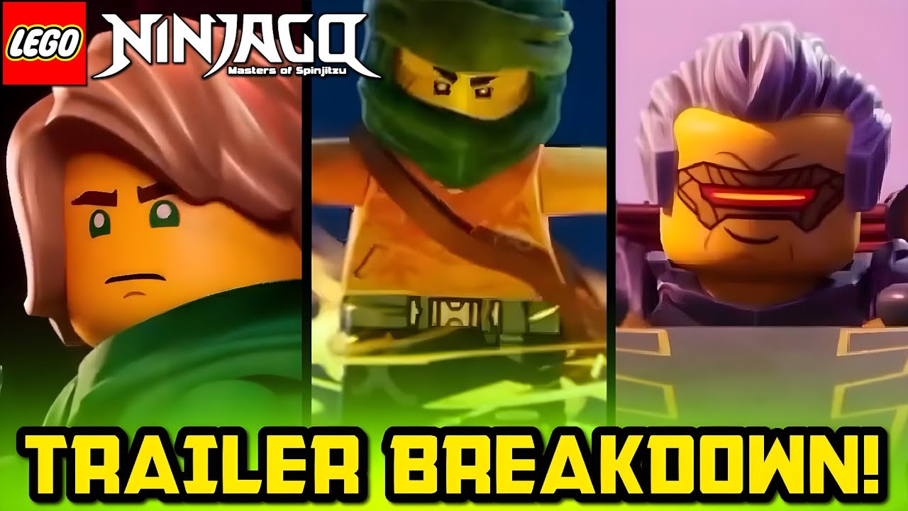 Ninjago DRAGONS RISING New Trailer Breakdown! Details You Missed! 🐲 ...