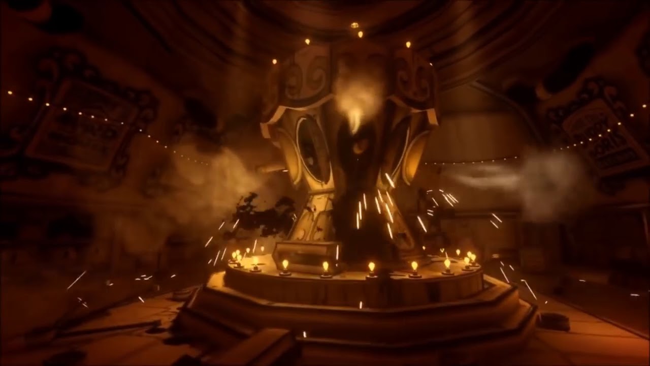 Bendy and the Ink Machine Chapter 4 ALL BOSSES - YouTube