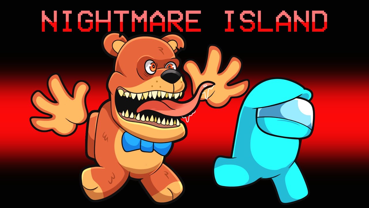 100 Days on Nightmare Island Mod in Among Us - YouTube