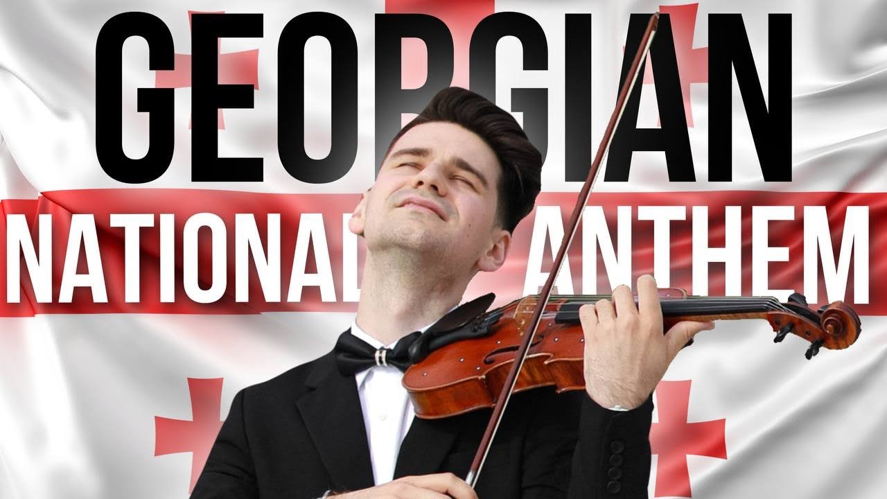National Anthem of Georgia on violin | საქართველოს ჰიმნი | Гимн Грузии ...