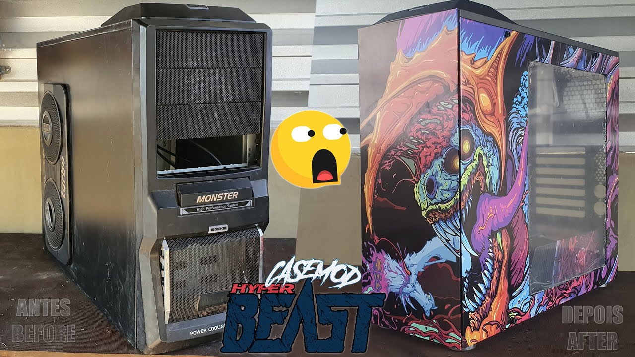 HYPER BEAST CASEMOD [Ver.2]modding pc МОДДИНГ ПК - YouTube