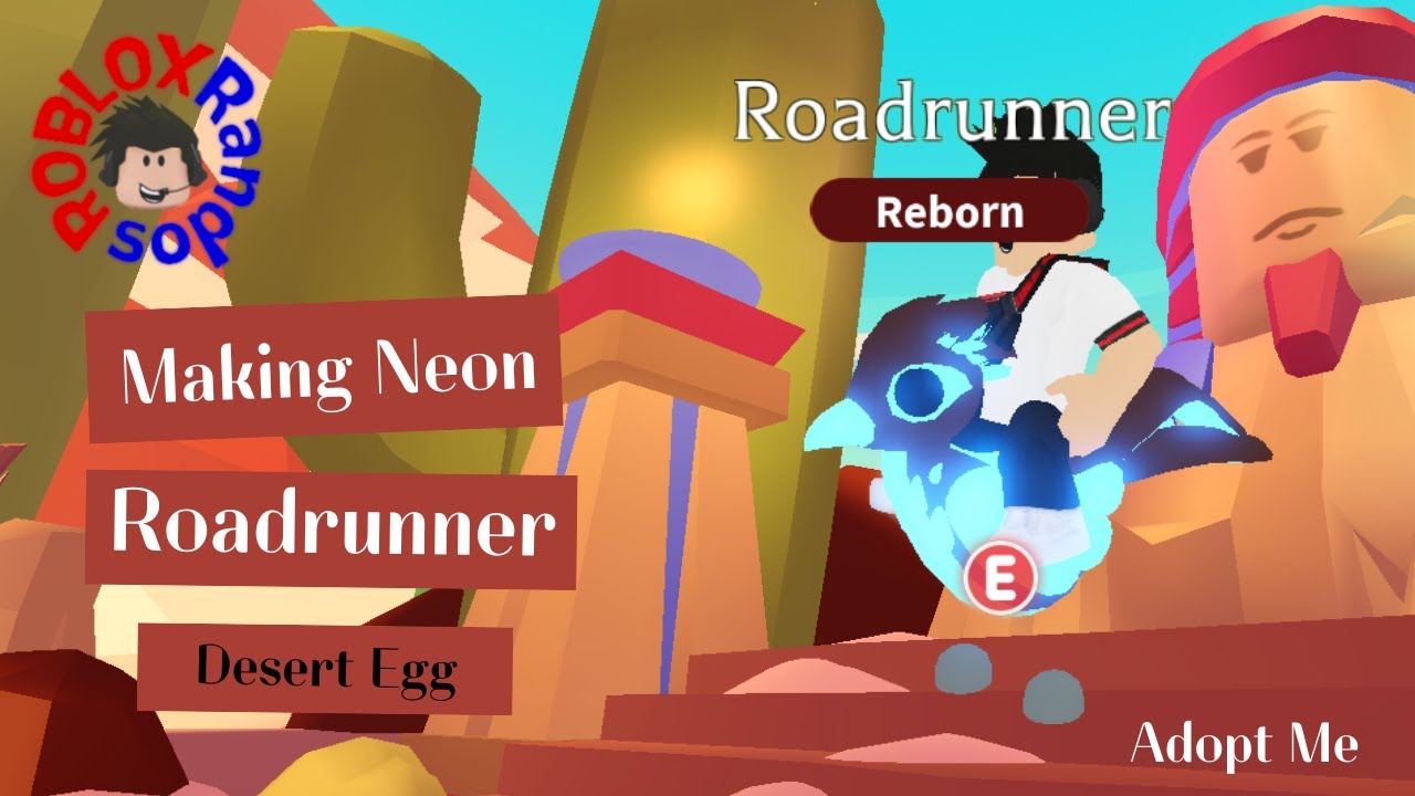 Making NEON ROADRUNNER in Adopt Me Roblox! - YouTube