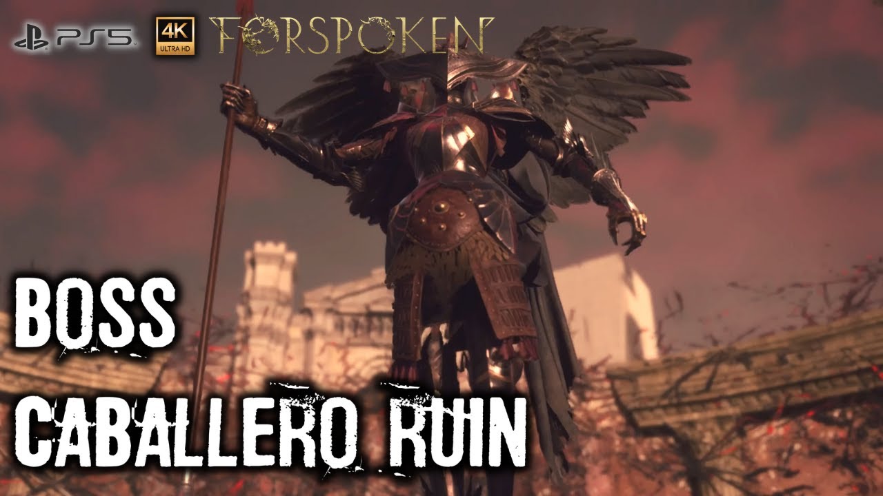 Pelea contra el Jefe CABALLERO RUIN - FORSPOKEN PS5 - YouTube