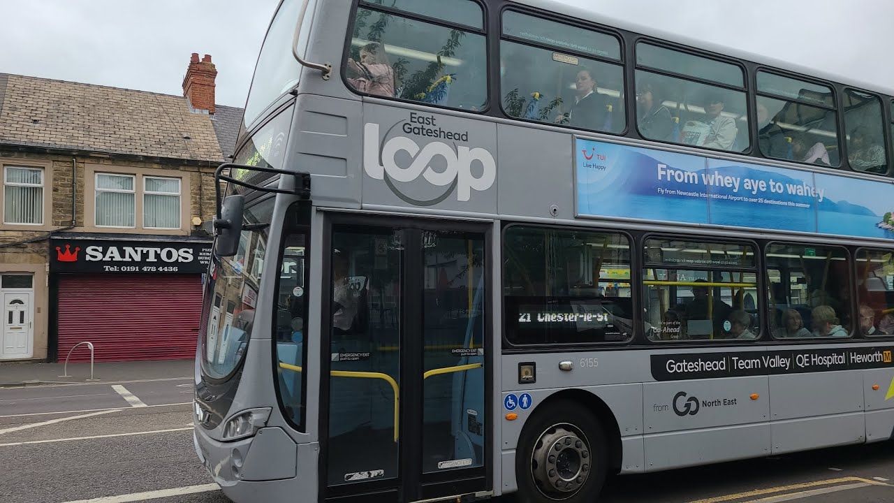 *VERY RARE ON THE 21* Angel 21 to Chester Le Street - Go North East ...