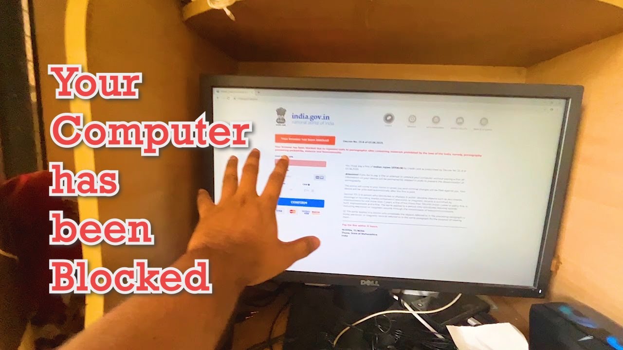Your computer has been blocked 2023 - YouTube