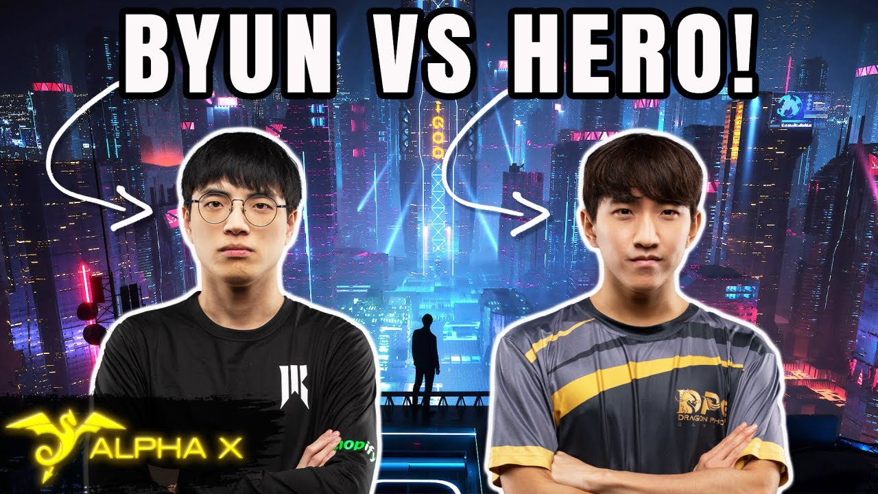 StarCraft 2: BYUN vs HERO - ESL Open Cup #146 Korea - YouTube