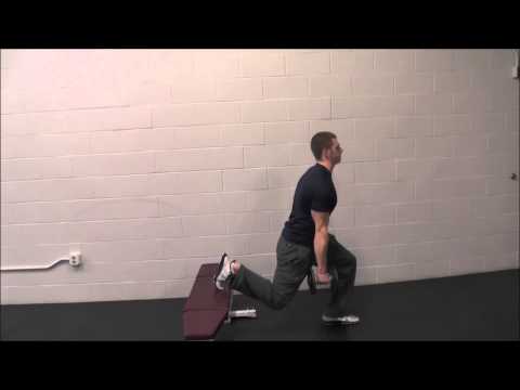 OC DB Psoas Single Leg Squat