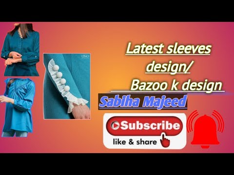 latest sleeves design /bazoo k design - YouTube