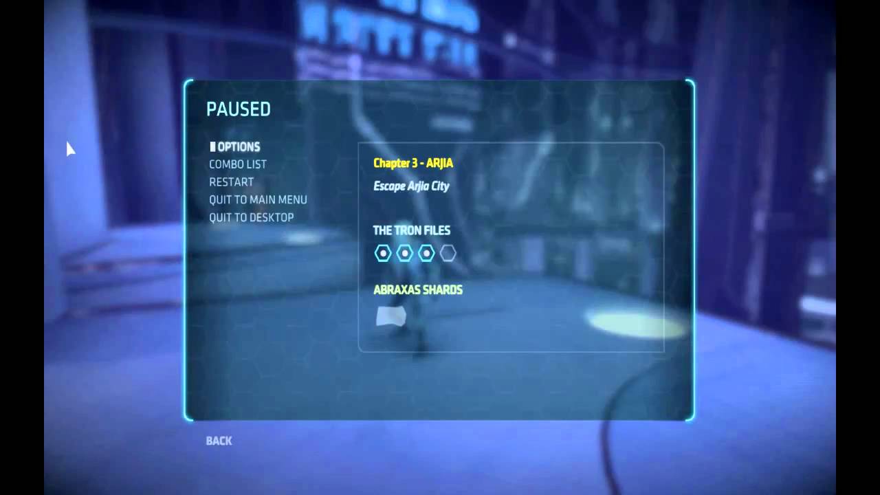 Tron: Evolution Collectible _ Chapter 3 -- Arjia _ 4 Tron Files & 1 ...