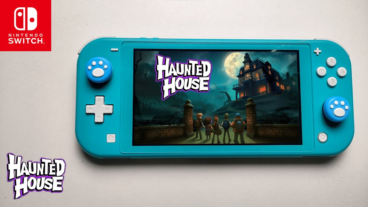 Haunted House Nintendo Switch Lite Gameplay - YouTube