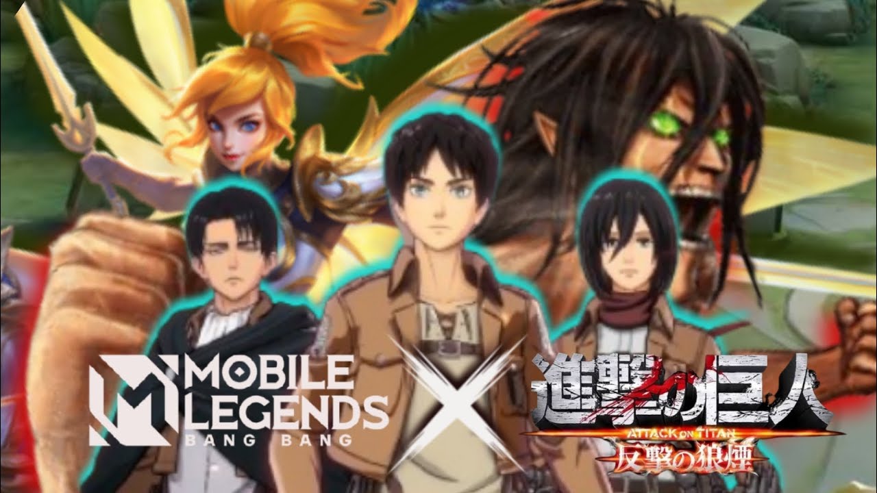 Kolaborasi Mlbb X Attack on titan | mobile legends - YouTube