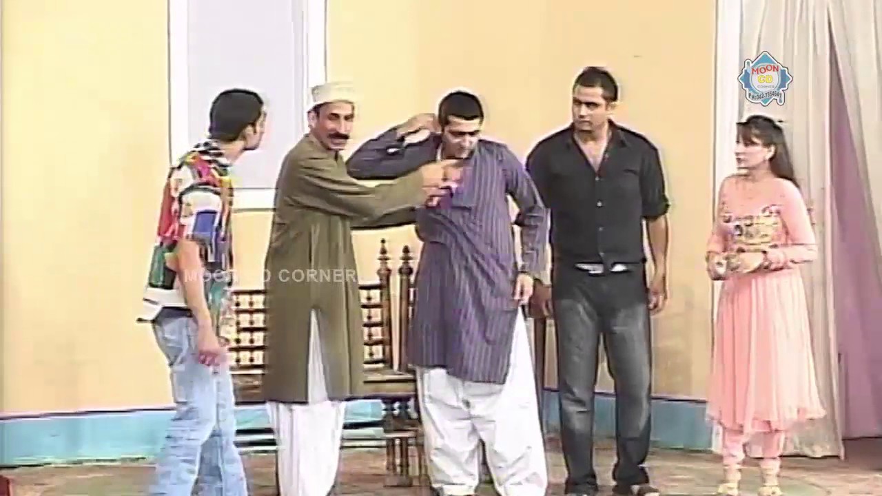 Zafri khan and Iftikhar Thakur New Pakistani Stage Drama Full Comedy ...