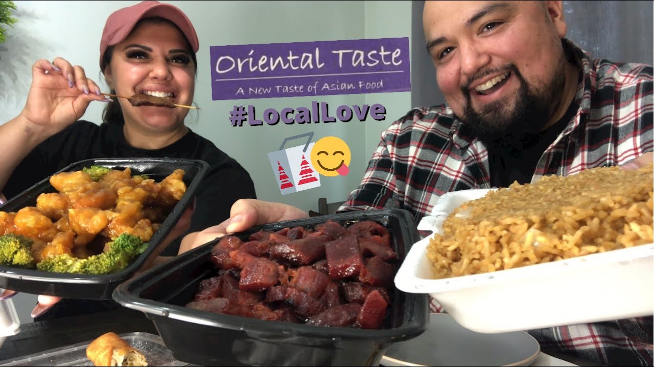 CHINESE TAKEOUT MUKBANG 🥡 Oriental Taste in Cranston, RI #LocalLove ⚓️ ...
