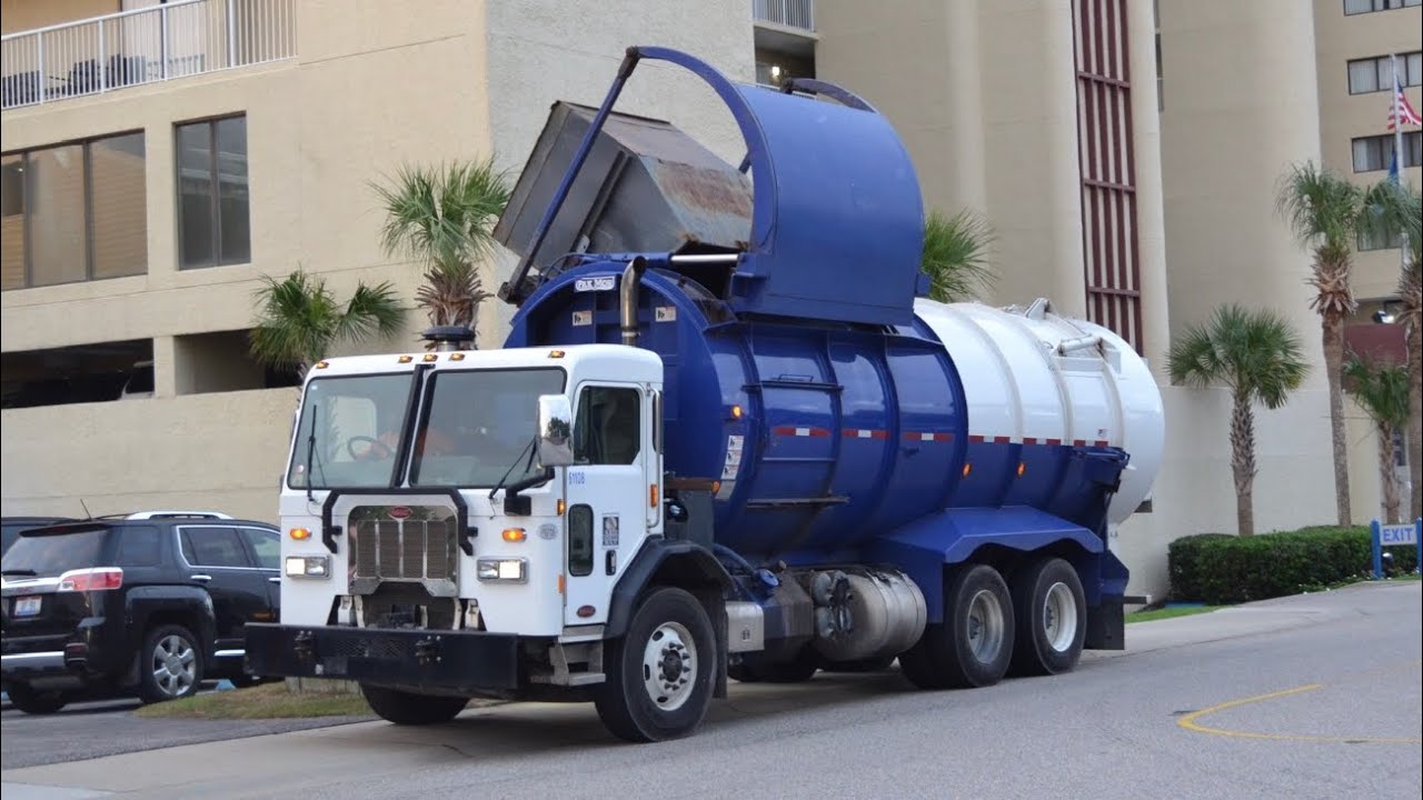 Pak Mor HLR Commercial Side Loader - YouTube