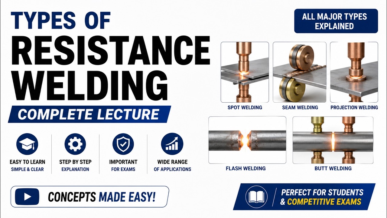 Types of Resistance Welding | Spot, Seam & Projection Welding Explained ...