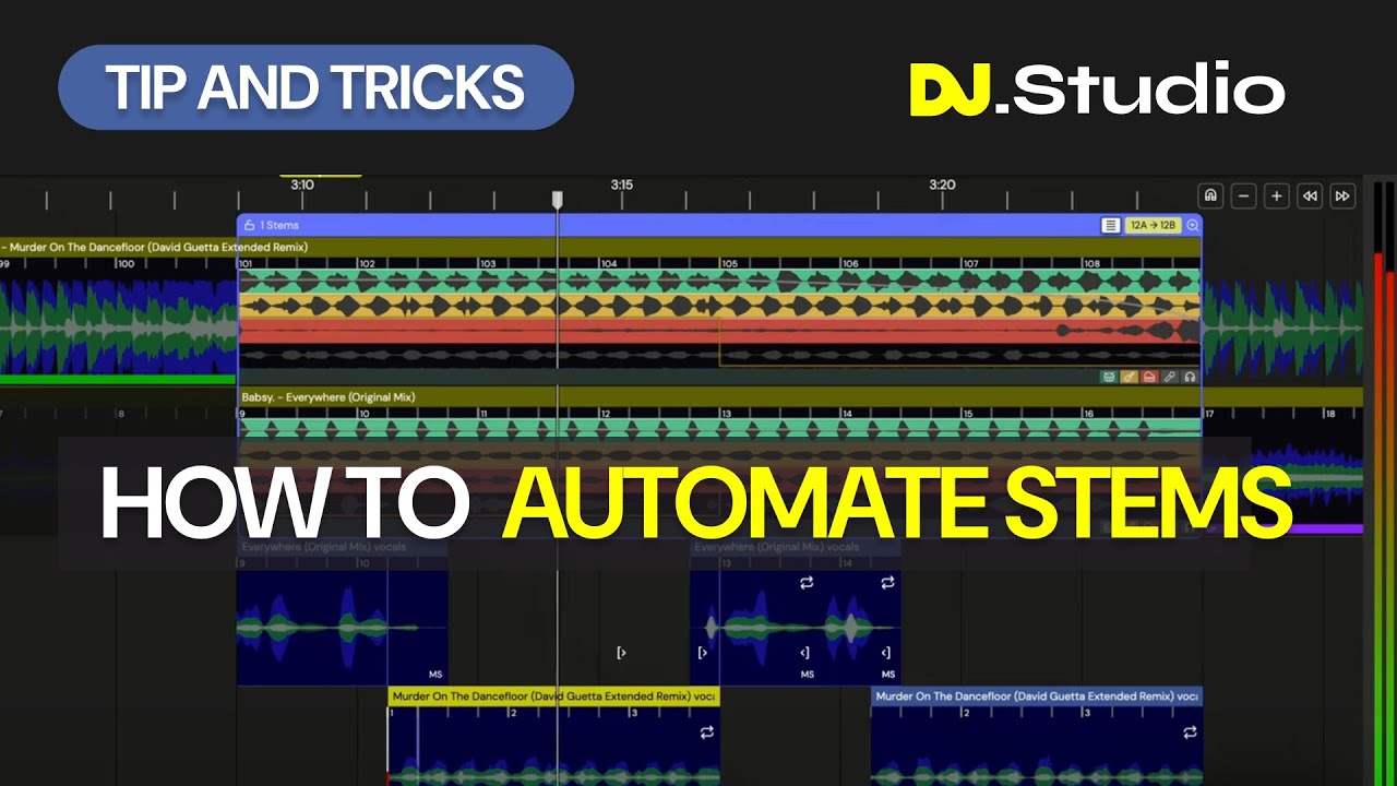 Stem Separation automation Tricks - YouTube