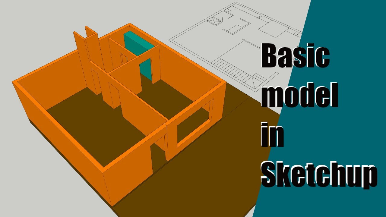 How To Make Basic Model In Sketchup Sketchup Model YouTube how-to-make-basic-model-in-sketchup-sketchup-model-youtube