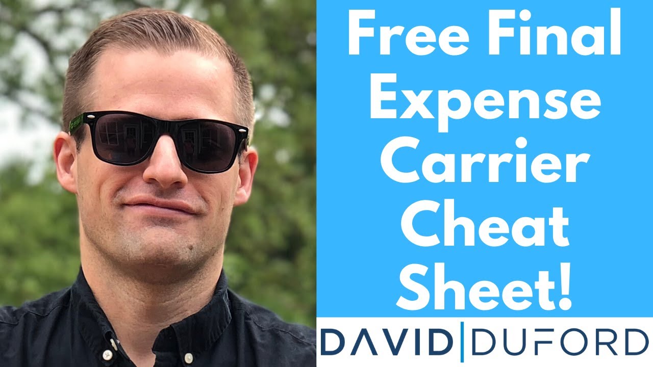Best Final Expense Carriers - FREE Underwriting Cheat Sheet For 2020 ...