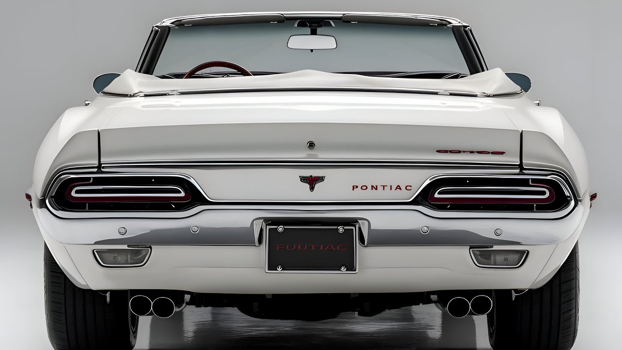 "2025 Pontiac GTO Judge Convertible: The Revival of a Muscle Car Dream ...