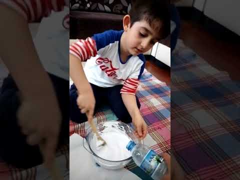 Junior mustafa mert slime videosu #reklam# olan şeyler var ama reklam değil mecbur yazıldı