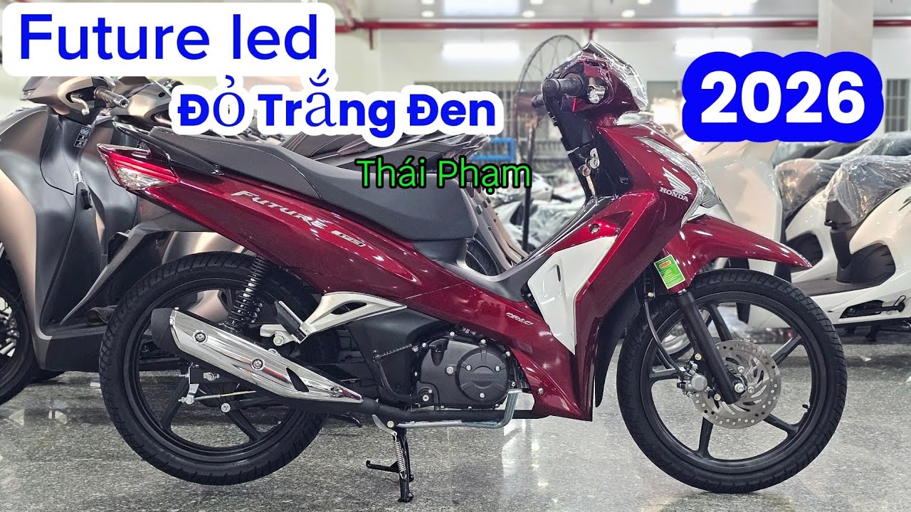 FUTURE LED 125 2026 cao cấp Đỏ Trắng Đen cực LẠ của Honda VN. Khải Phạm ...