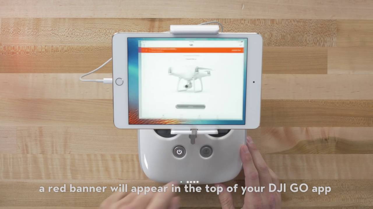 Phantom 4 Tutorials Updating Firmware - YouTube
