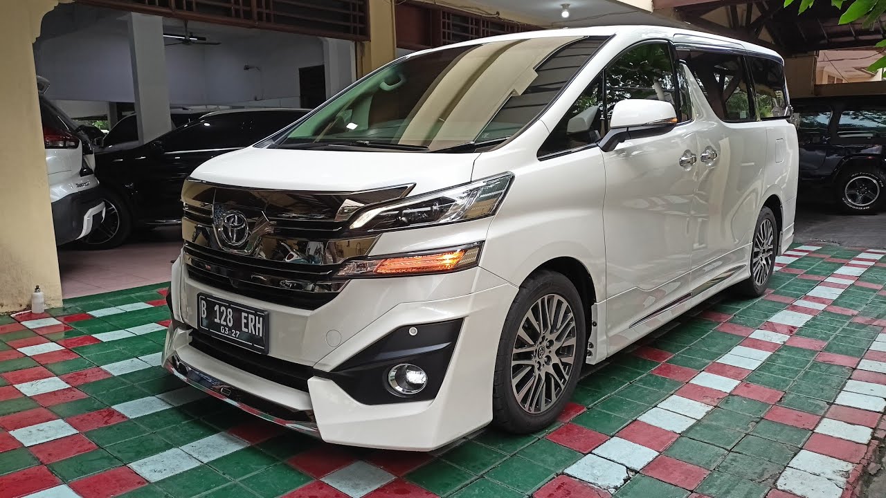Vellfire G limited 2017 putih (Podomoro oto 568) - YouTube