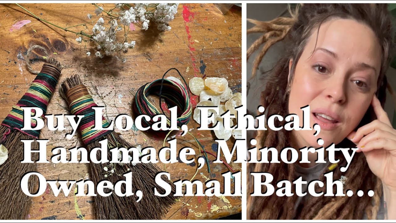 Shop local, family owned, minority owned, small batch, handmade ...