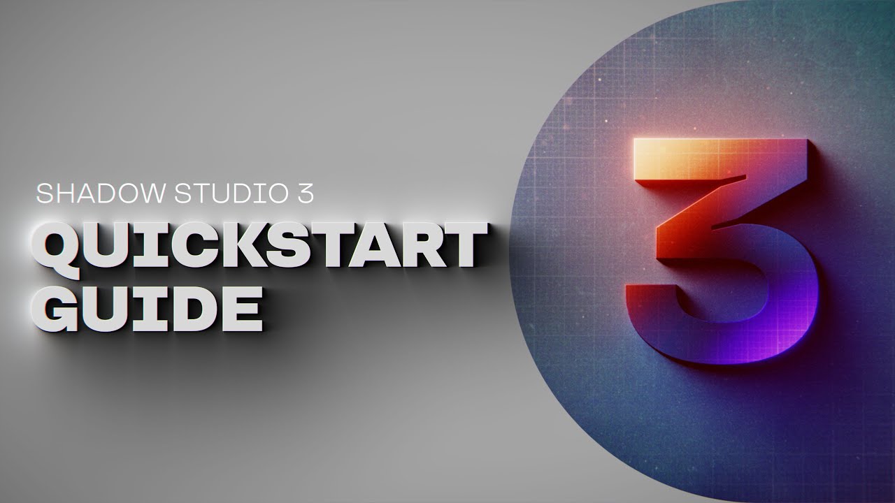 Shadow Studio 3 for After Effects Quickstart Guide - YouTube