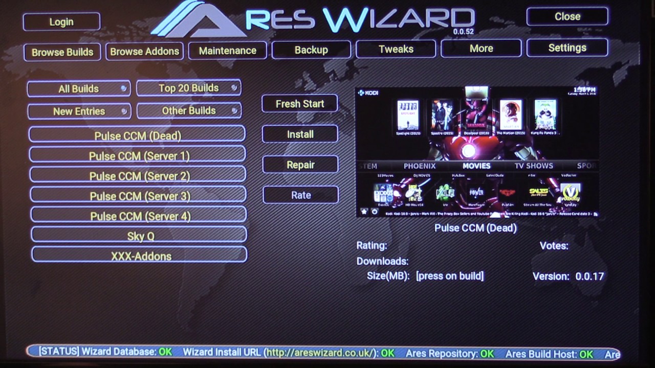 How to install a custom build on kodi 16.1 - YouTube