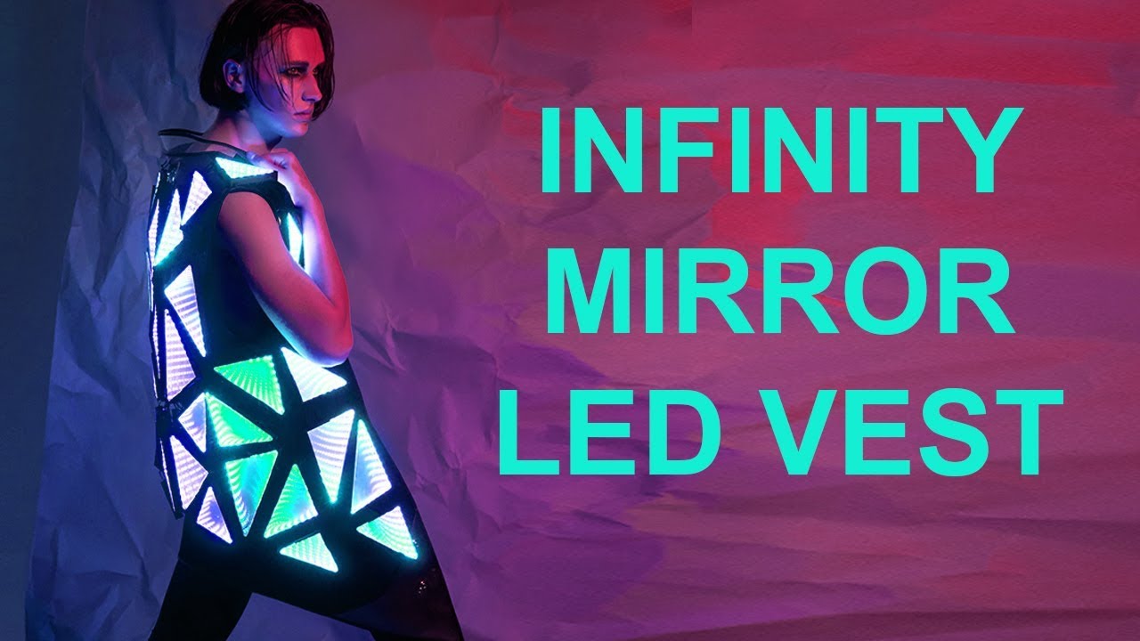 Infinity Mirror LED Vest by ETEREshop - YouTube