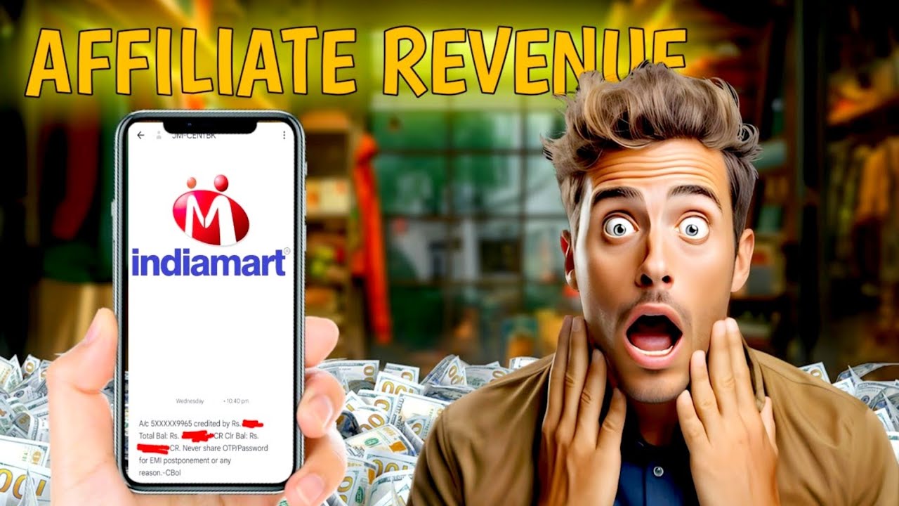 I tried IndiaMART affiliate program for 24 hours - YouTube