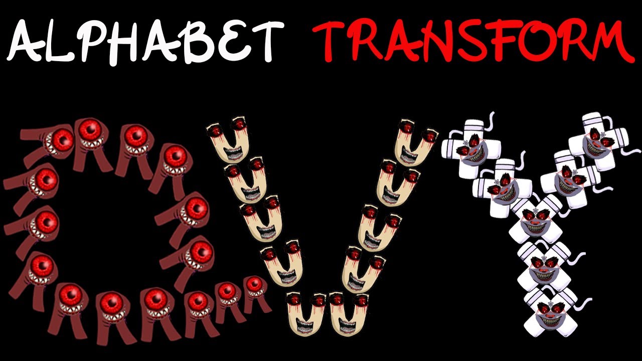 Alphabet Lore Snakes transform Letters (A - Z) ep 5 - YouTube