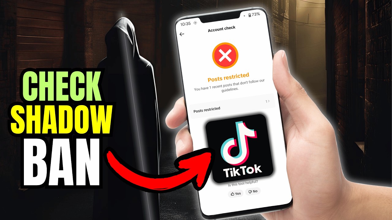 How to CHECK If You're SHADOWBANNED on TikTok (Account Checker) - YouTube