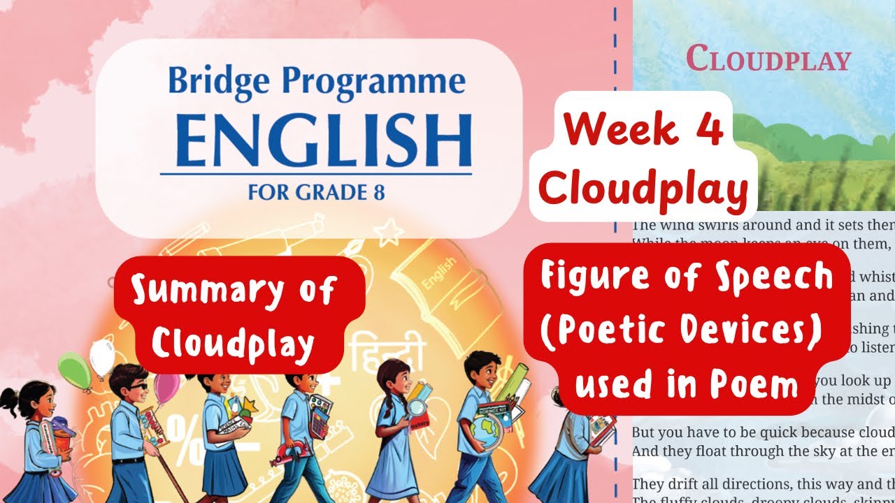 Cloudplay Summary | Figure of Speech | Class 8 | English Bridge Program ...