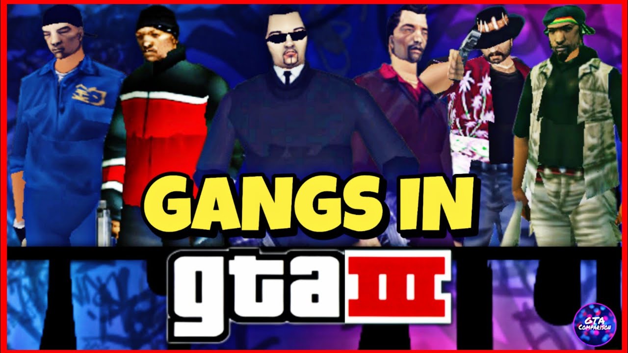 Gangs In GTA: Gangs In GTA 3 - YouTube