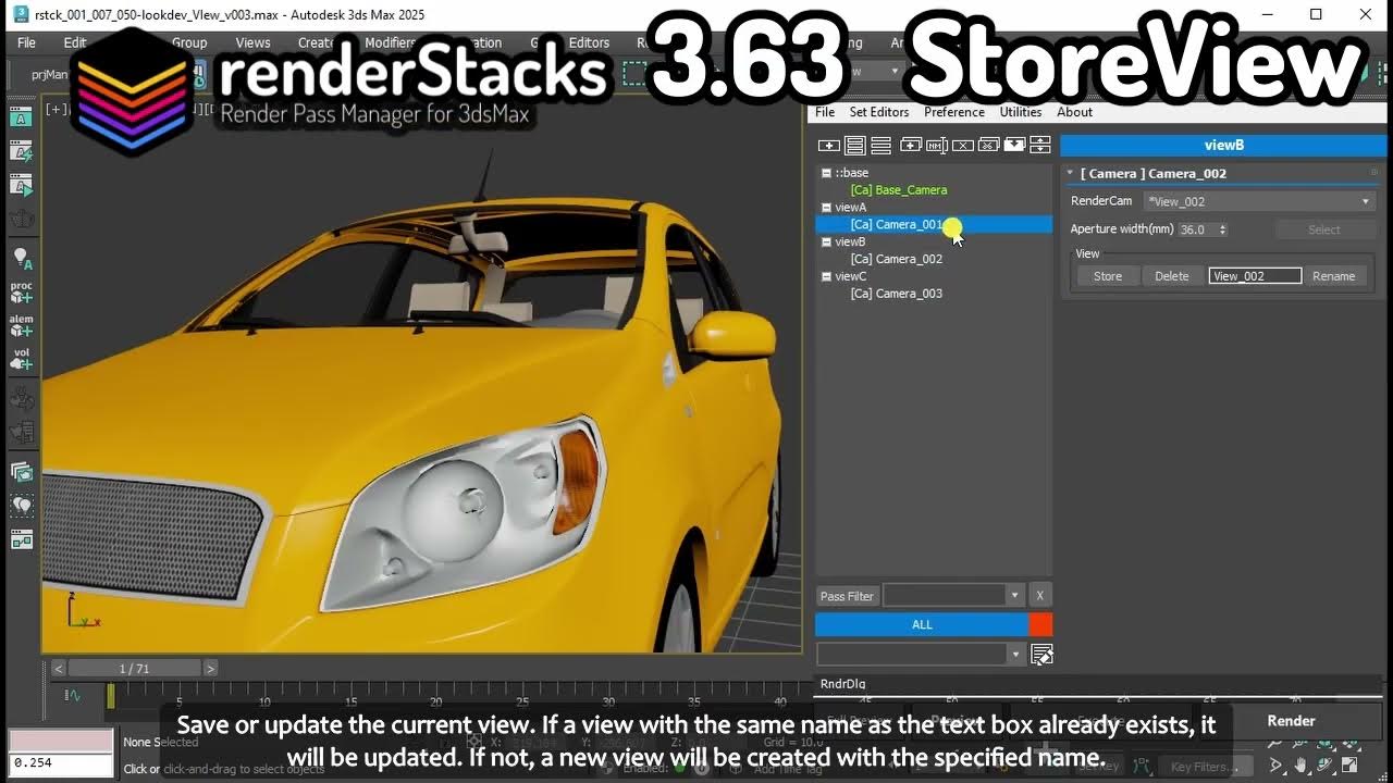 renderStacks 3 63 StoreView - YouTube