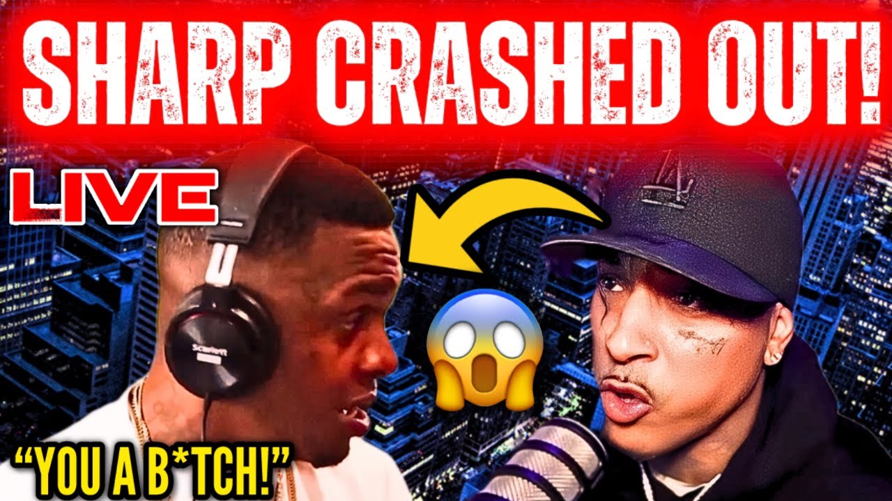 🔴Sharp CRASHES OUT On Smacc!|Smacc E POSES Sharp!|LIVE REACTION! 😳 ...