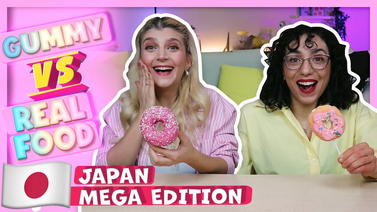 Gummy vs Real Food - JAPAN MEGA EDITION || fraoules22 - YouTube