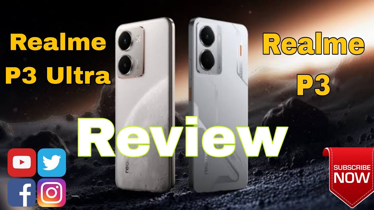 "Realme P3 & P3 Ultra: Next-Gen Power & Performance Unveiled!" - YouTube