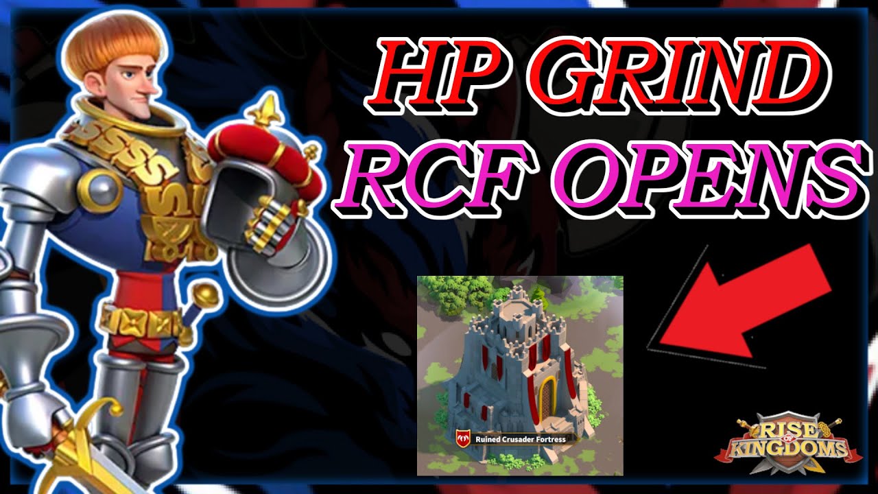 RCF OPENS│HP grind, working on CRYSTAL TECH│Day 3/51│BeasT Slef-RoK ...