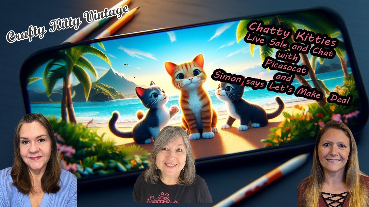 Chatty Kitties Live Sale and Chat! - YouTube