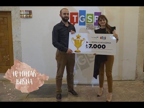 Türkiye'nin ilk youtuber yarışmasında 2. olduk :) // Ödül alan videomuz // İç Mimar Berna